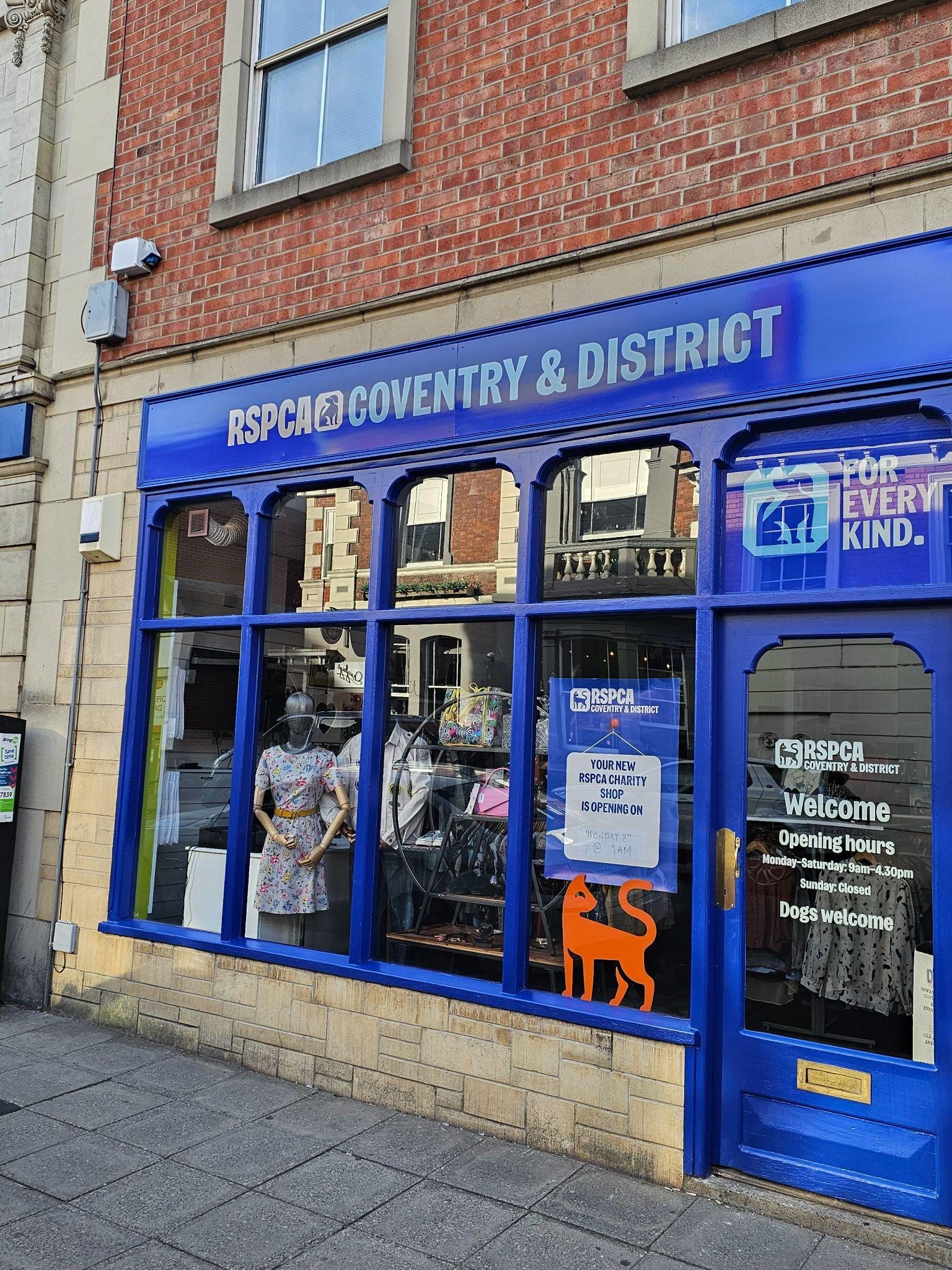 New RSPCA charity shop in Rugby is on the lookout for volunteers ...